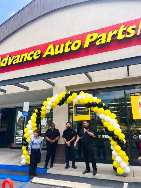 District Two Staff Attends Grand Opening for Advance Auto Parts, Corona ...