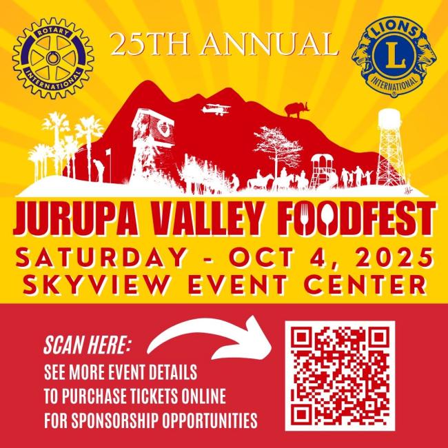 25th Annual Jurupa Valley Foodfest | Supervisor Karen Spiegel ...