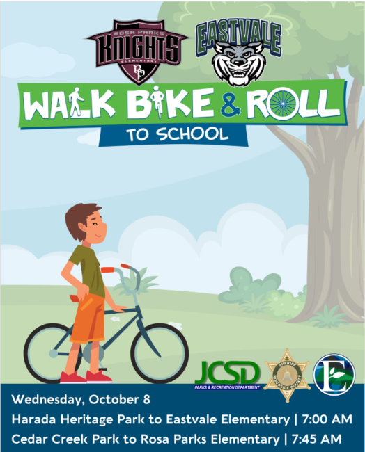 National Walk, Bike, and Roll to School Day | Supervisor Karen Spiegel ...